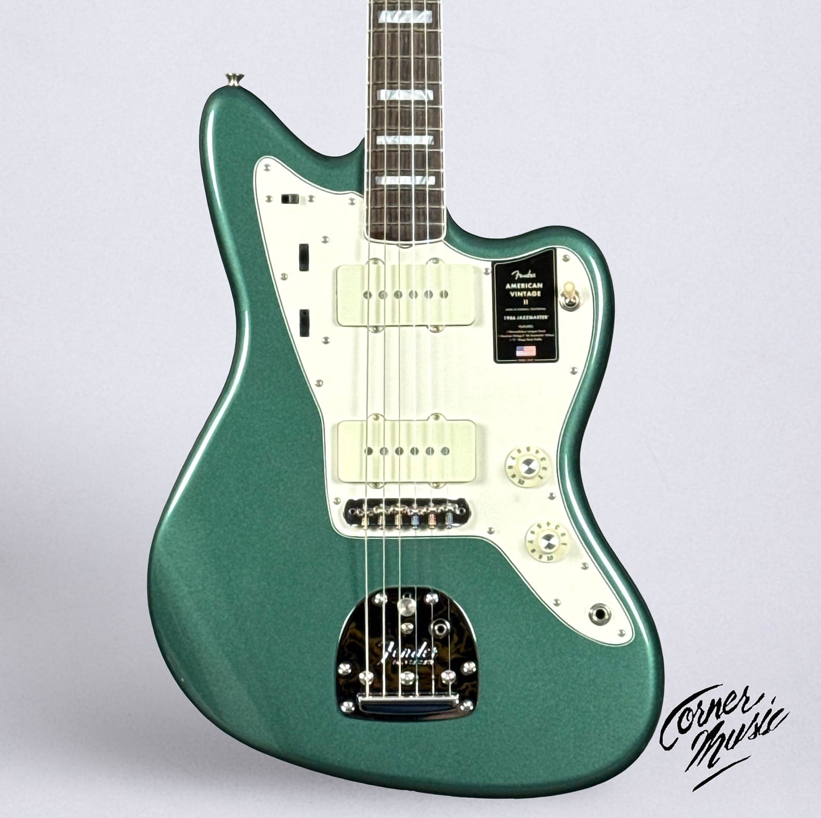 Fender American Vintage II 1966 Jazzmaster 2025 - Sherwood Green Metal ...